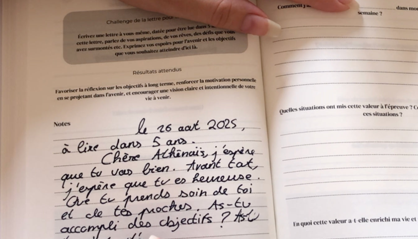 Clarifier ses pensées avec un journal – Journal pour moi
